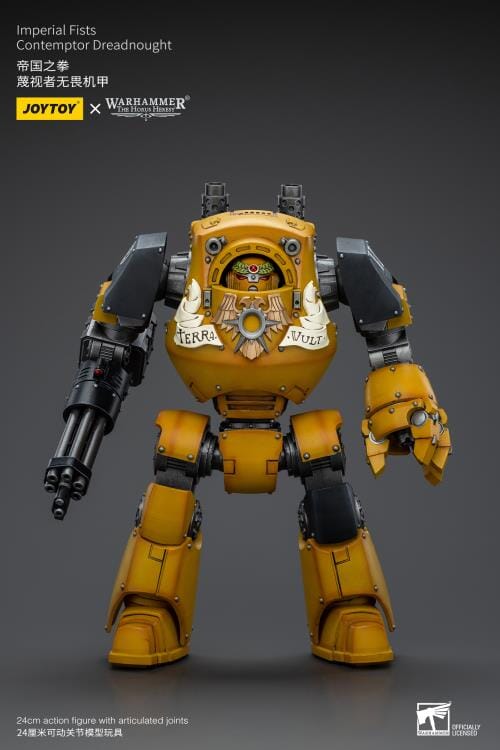 Warhammer 40K Imperial Fists Contemptor Dreadnought 1/18 Scale Figure – USA Gundam Store