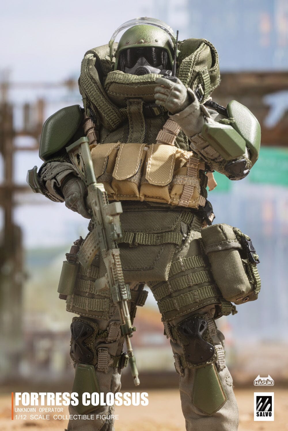 Hasuki Salvo (Fortress Colossus Unknown Operator) 1/12 Scale Figure ...