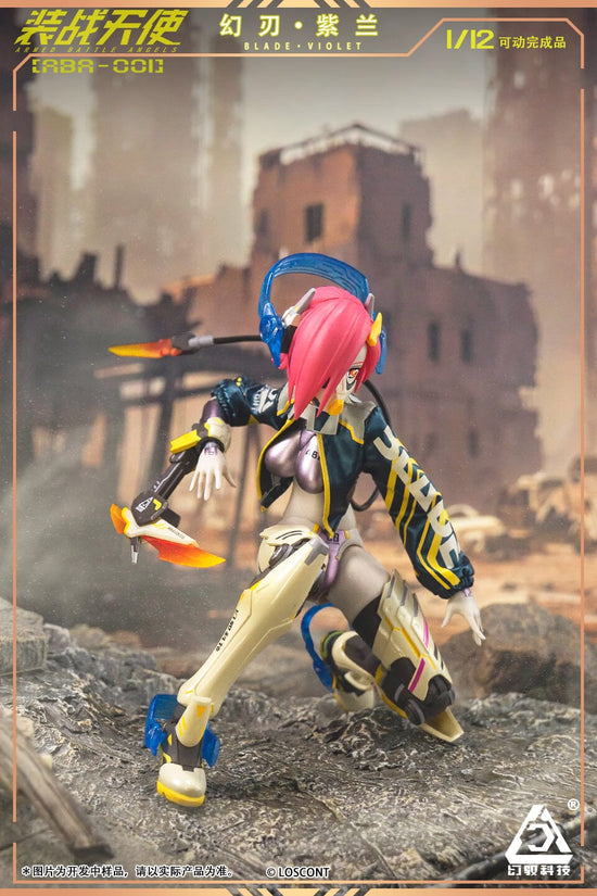 Armed Battle Angels ABA-001 Blade Violet 1/12 Scale Figure – USA Gundam ...