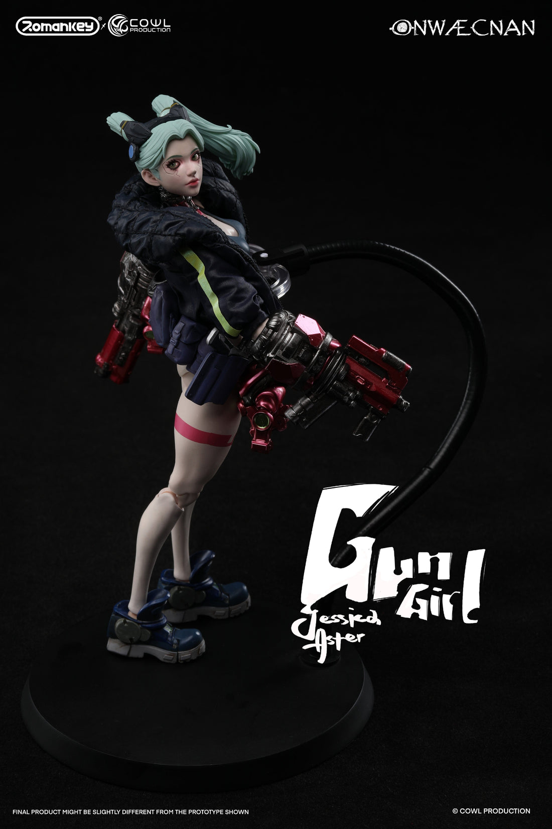 Romankey X Cowl 1/12 Gun Girl Jessica Aster Deluxe Version Action Figu – USA Gundam Store