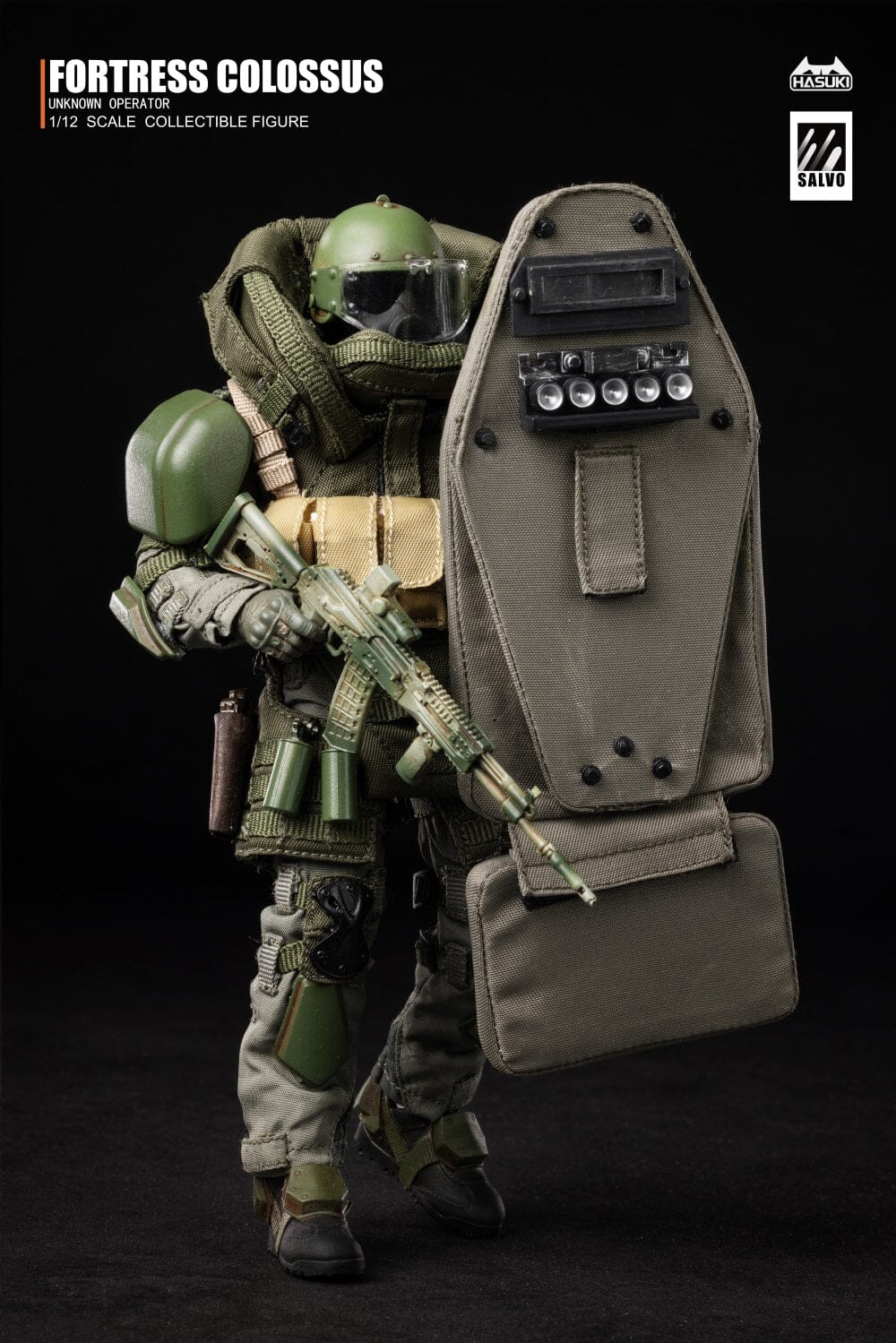 Hasuki Salvo (Fortress Colossus Unknown Operator) 1/12 Scale Figure ...
