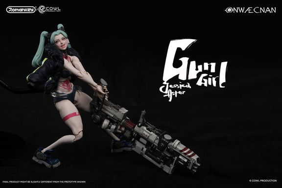 Romankey X Cowl 1/12 Gun Girl Jessica Aster Deluxe Version Action Figu – USA Gundam Store