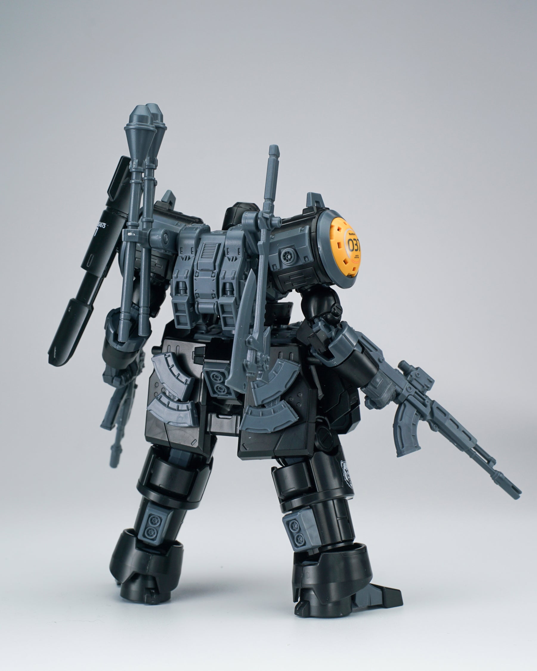 Ultra Action Trooper Series Zarov M1 Marine Type (Metallic Black Ver ...