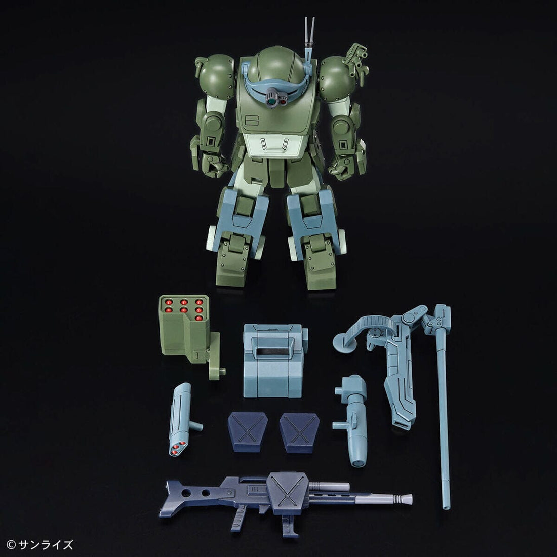 Armored Trooper Votoms Brilliantly Shining Heresy HG Burglary Dog Mode ...