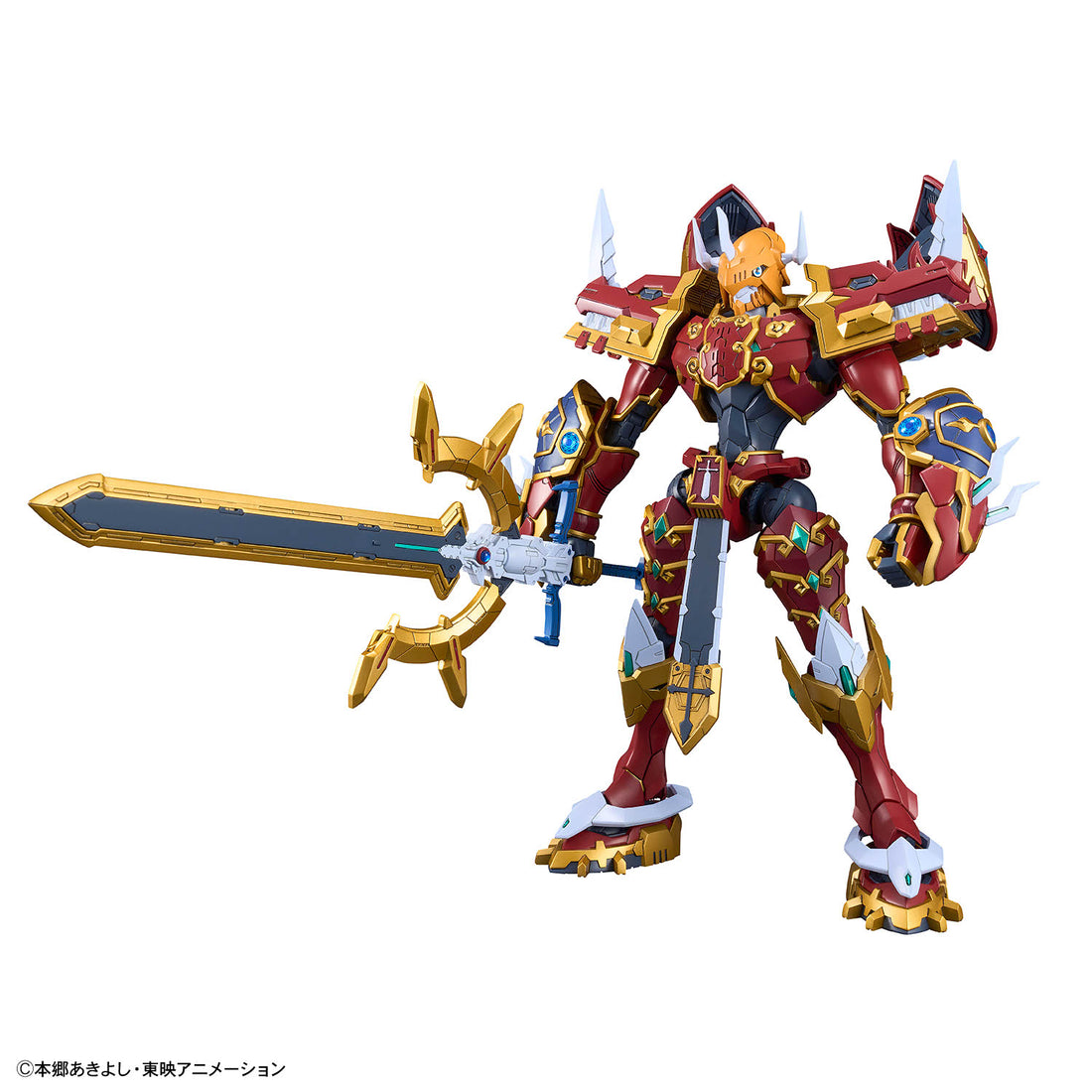 Digimon Frontier Figure-rise Standard Amplified Kaiser Greymon Model K ...