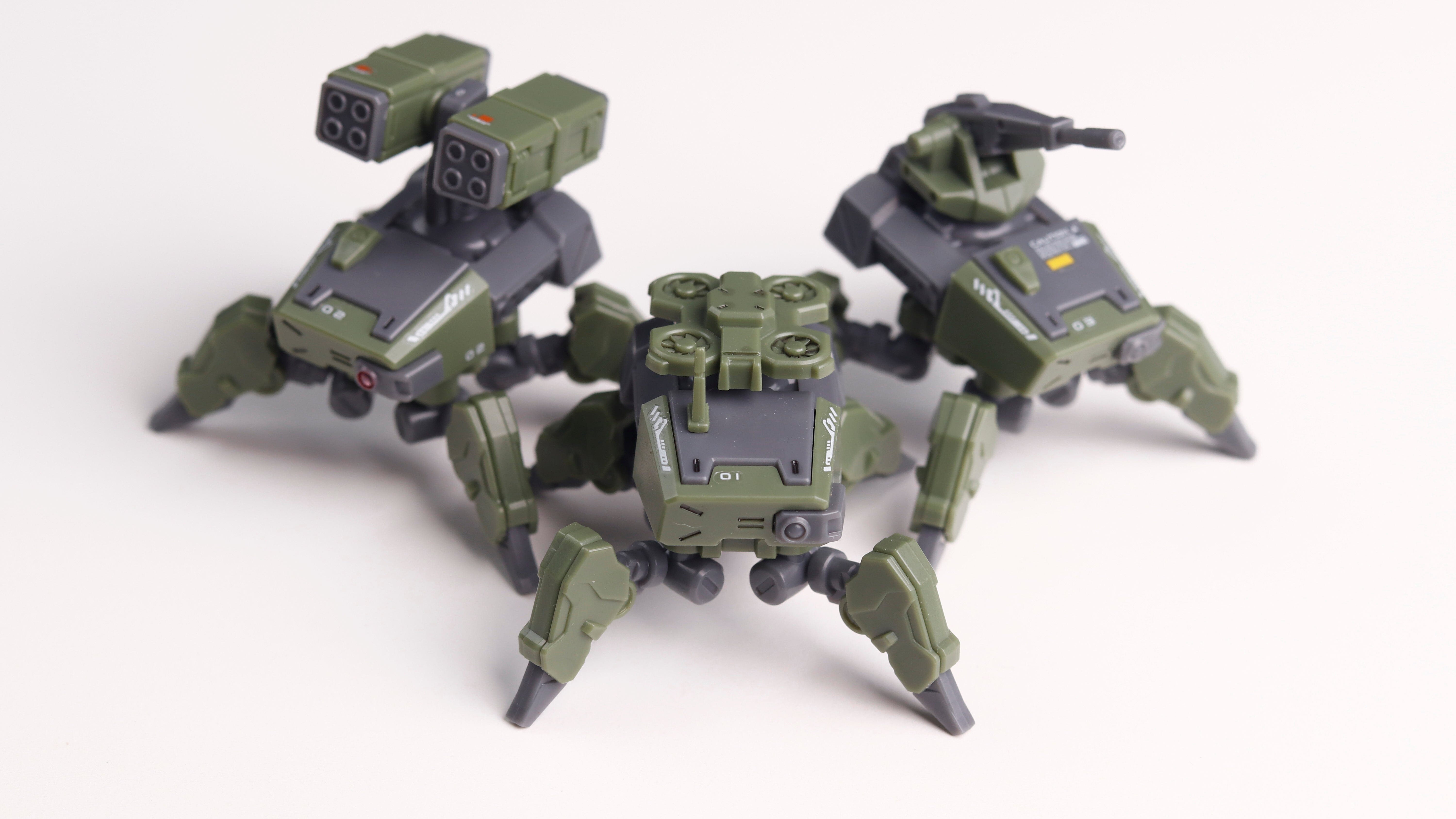 Tarantula Support Mobile Armor (Green) (Set of 3) – USA Gundam Store