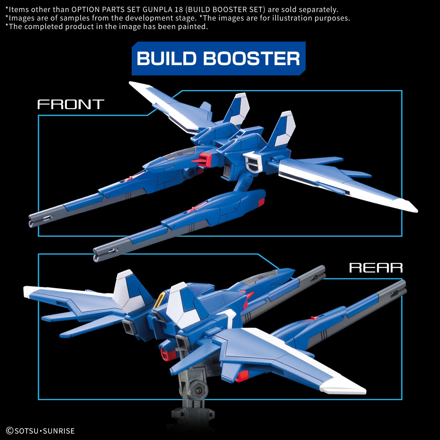 Gundam Build Option Parts Set Gunpla 18 Build Booster 1/144 Scale Aces ...