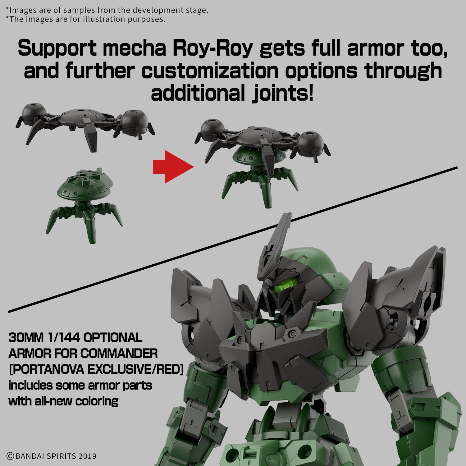 30 Minutes Missions bEXM-15FA Full Armor Portanova 1/144 Scale Model K ...