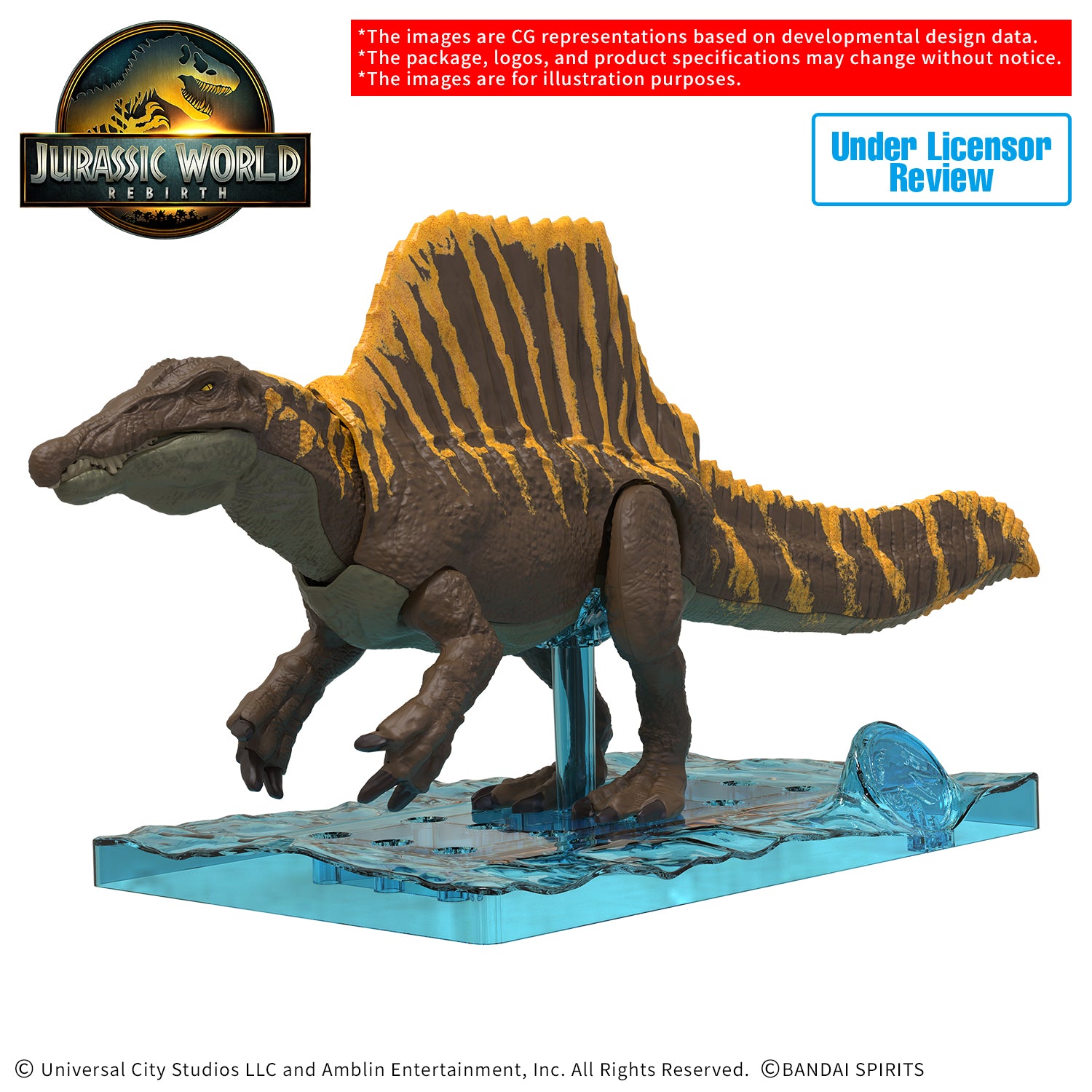 Jurassic World Rebirth Plannosaurus Spinosaurus Model Kit – USA Gundam ...