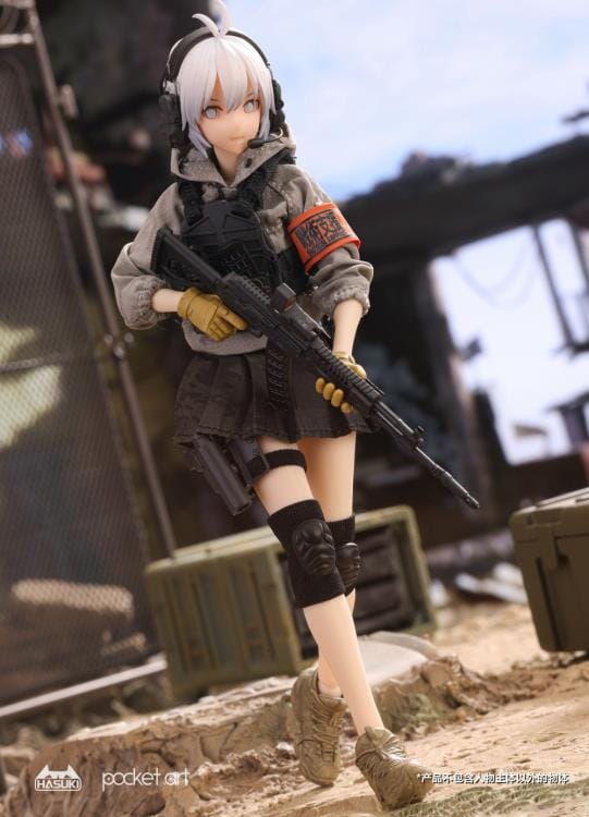 Pocket Art Series Sasha Habe (Rifleman) 1/12 Scale Figure– USA Gundam Store