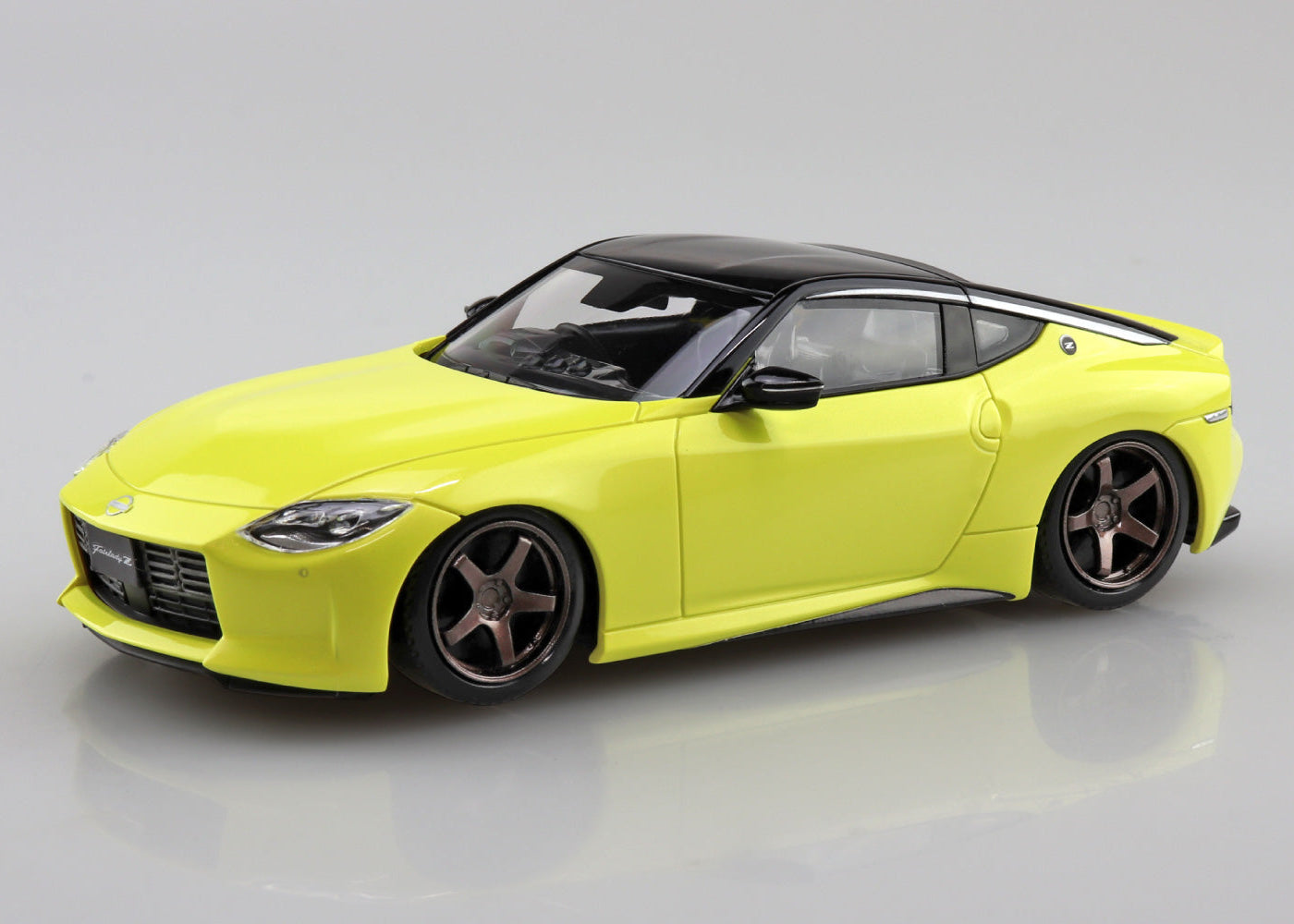 Aoshima 1/32 SNAP KIT #17CU-IY Nissan RZ34 Fairlady Z Custom Wheel(Ika ...