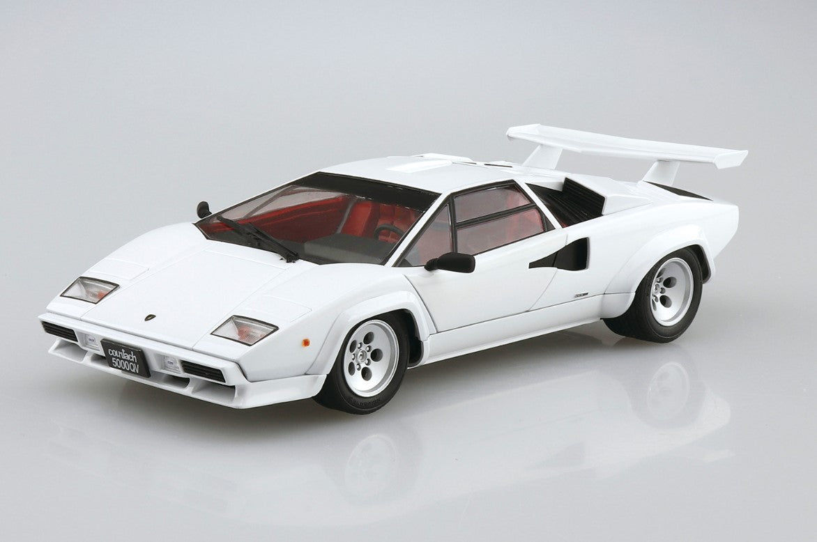 Aoshima 1/24 '85 Lamborghini Countach 5000QV – USA Gundam Store