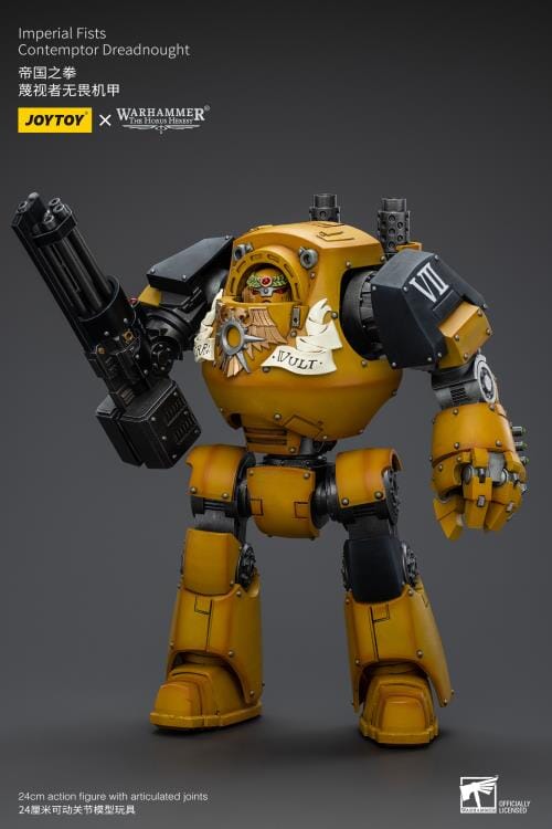 Warhammer 40K Imperial Fists Contemptor Dreadnought 1/18 Scale Figure – USA Gundam Store