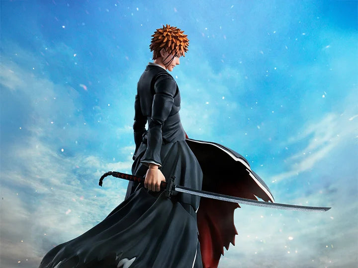 Bleach S.H.Figuarts Ichigo Kurosaki (Getsugatensho Ver.) Action Figure ...