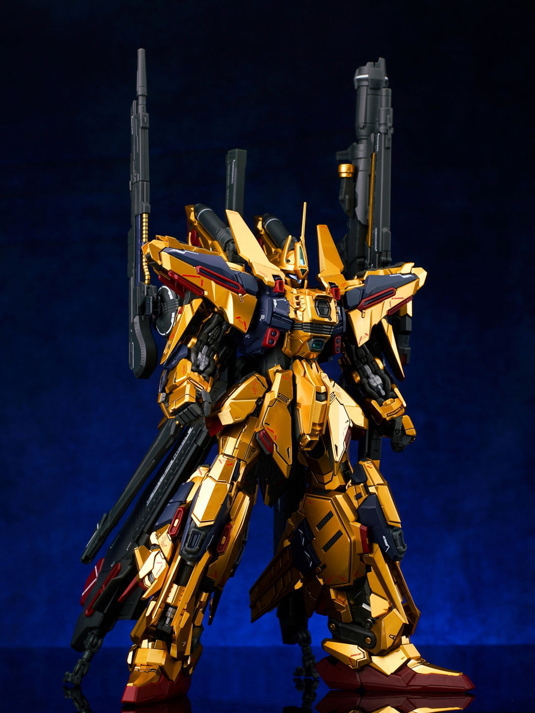 MG 1/100 Golden Warrior Model Kit – USA Gundam Store