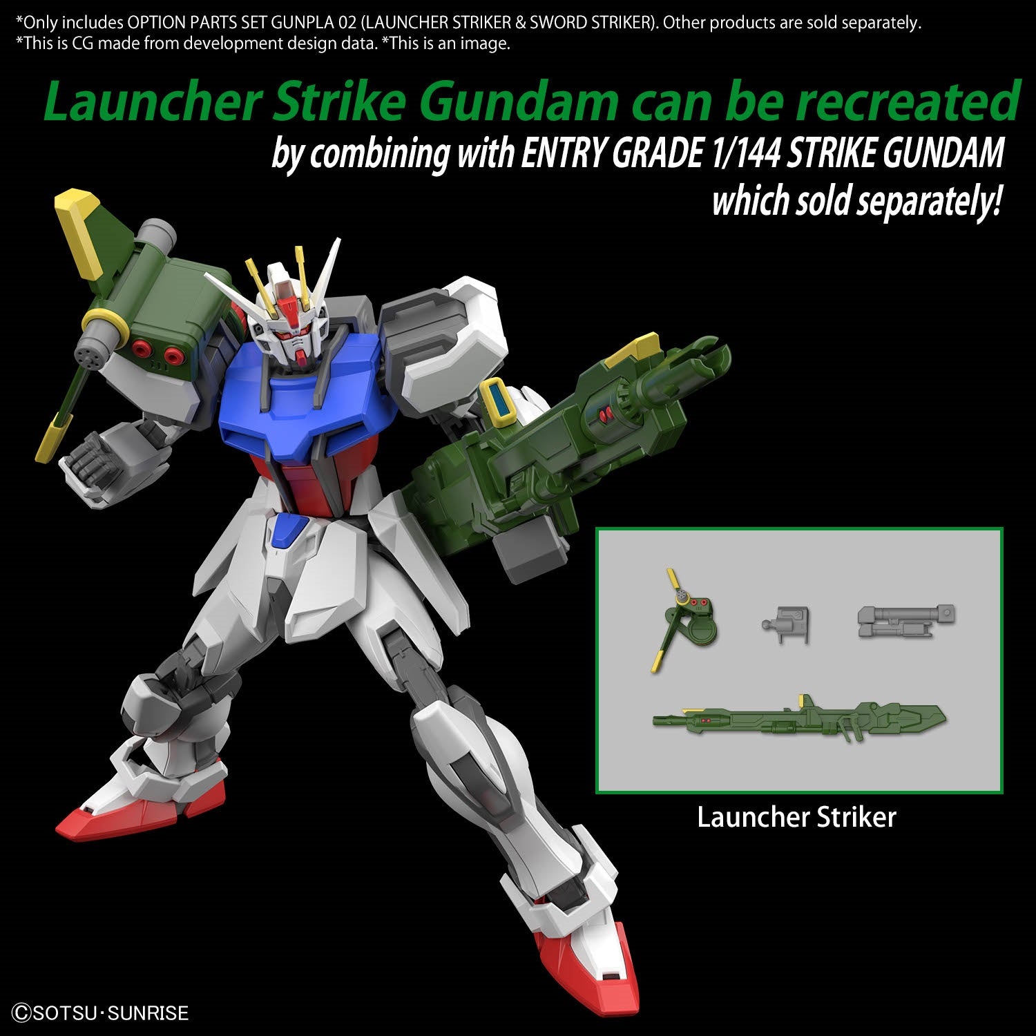 Mobile Suit Gundam SEED GUNPLA 02 Launcher Striker & Sword Striker 1/1 ...
