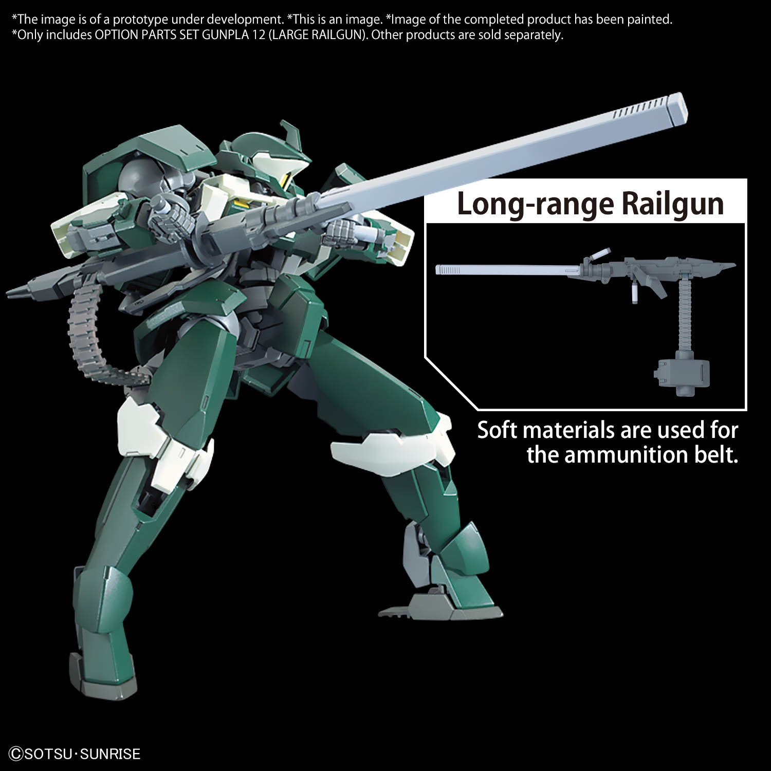 Mobile Suit Gundam Iron-Blooded Orphans Option Parts Set Gunpla 12 Lar ...