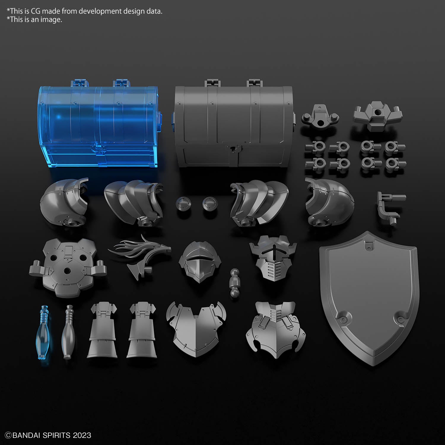 30 Minutes Fantasy Item Shop 1 Knight Option Accessory Set – USA Gundam ...