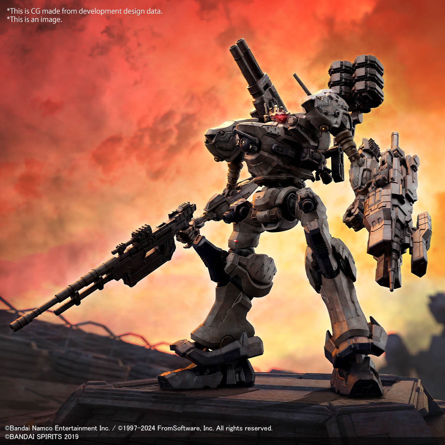 30MM Armored Core VI Fires of Rubicon RaD CC-2000 Orbiter Nightfall Mo – USA Gundam Store