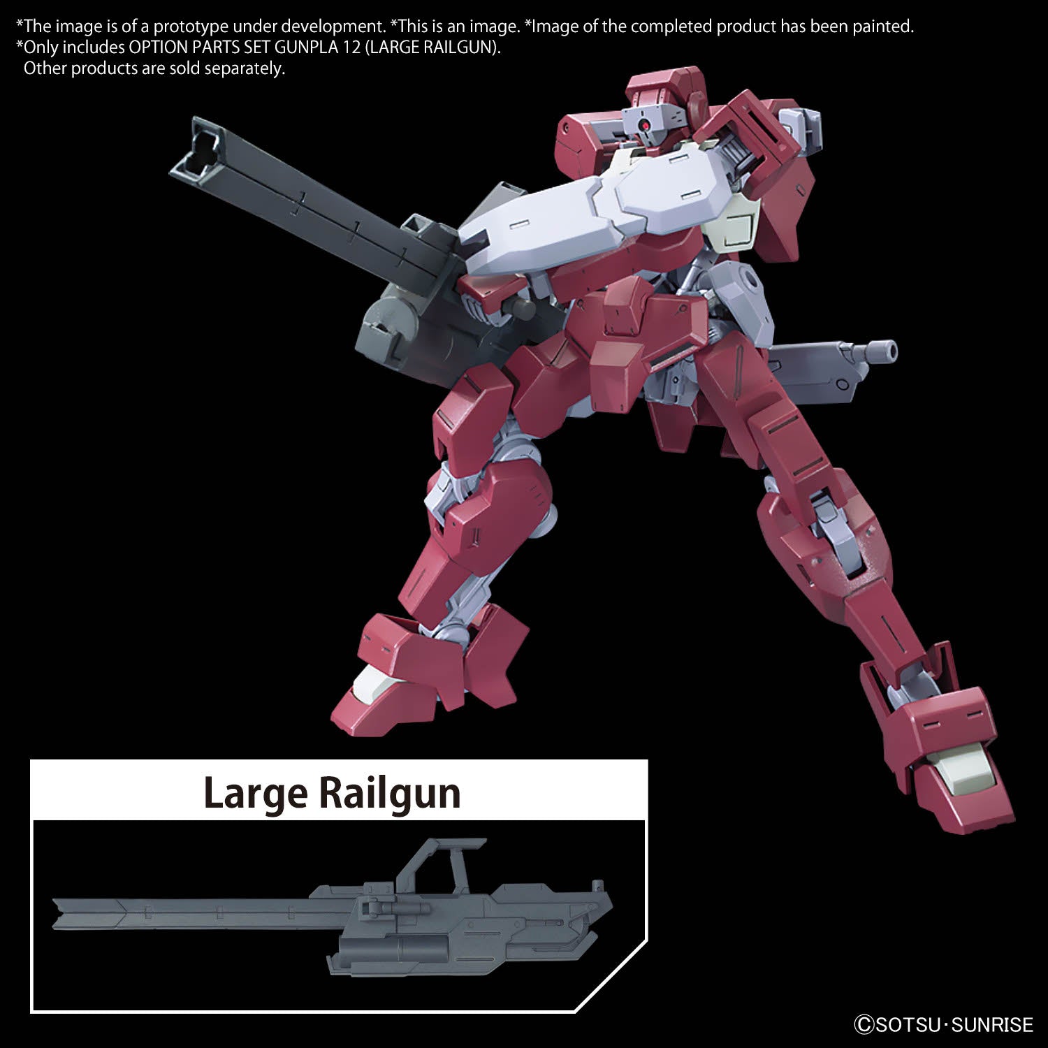 Mobile Suit Gundam Iron-Blooded Orphans Option Parts Set Gunpla 12 Lar ...