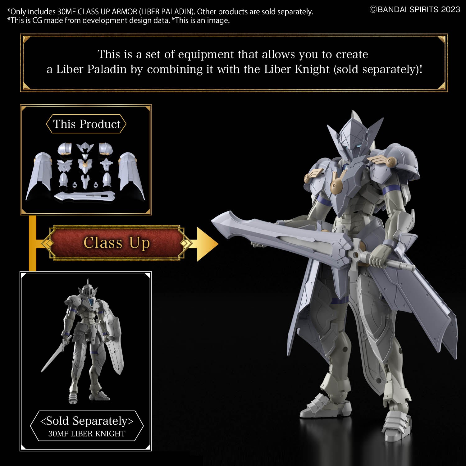 30 Minutes Fantasy #02 Class-Up Armor Liber Paladin Accessory Set – USA ...