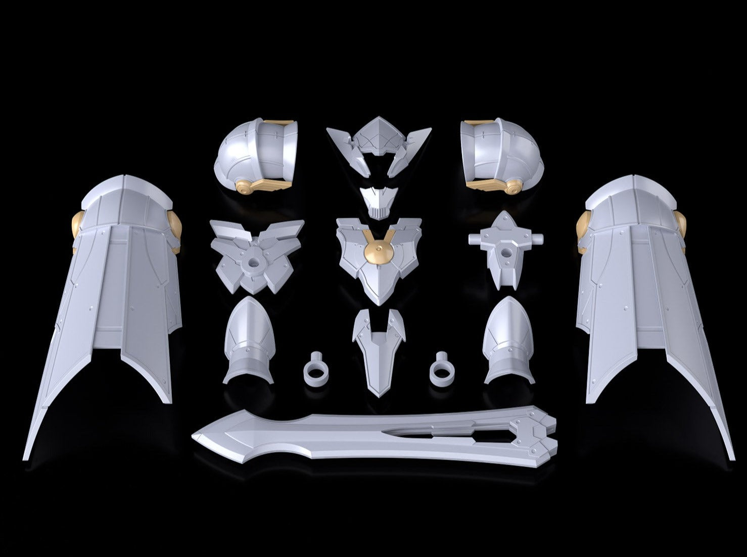 30 Minutes Fantasy #02 Class-Up Armor Liber Paladin Accessory Set – USA ...