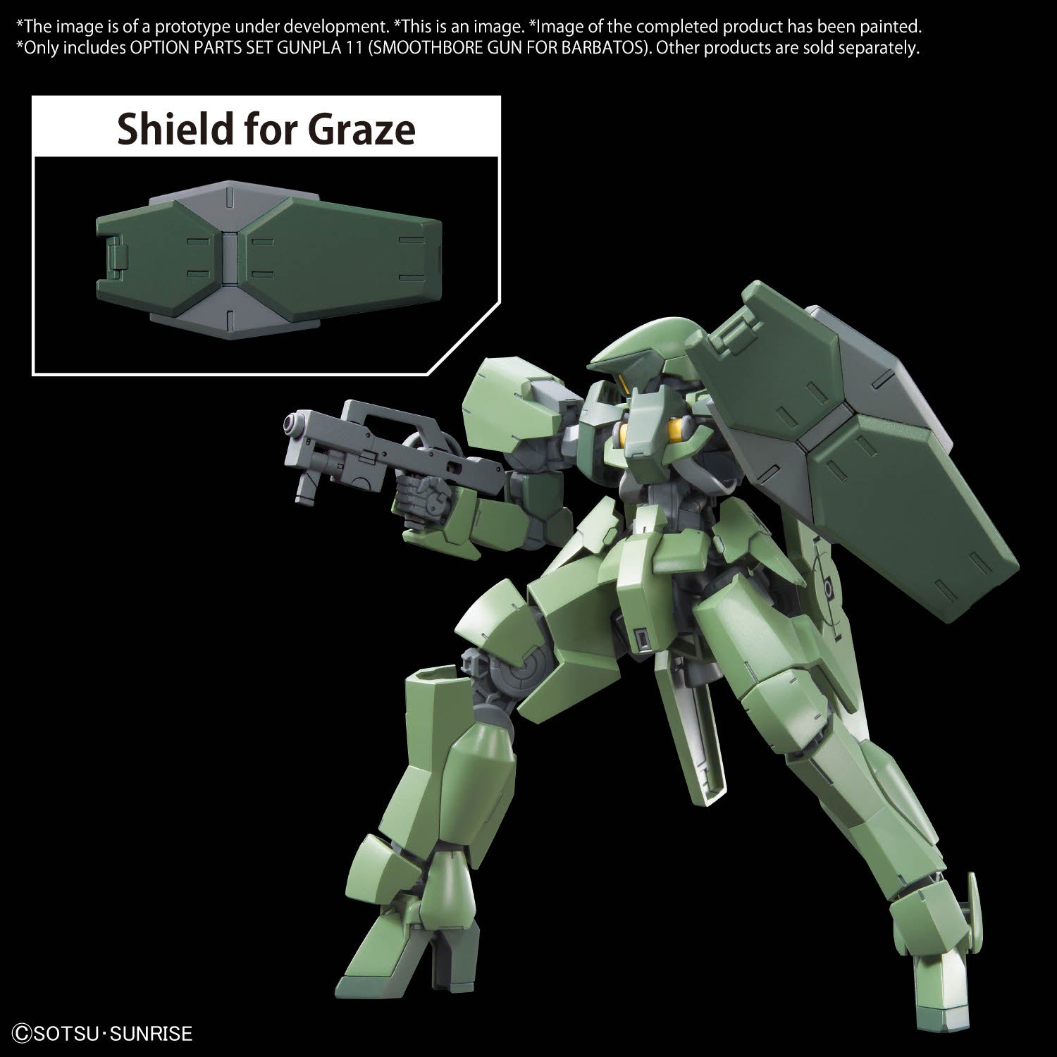 Mobile Suit Gundam Iron-Blooded Orphans Option Parts Set Gunpla 11 Smo ...