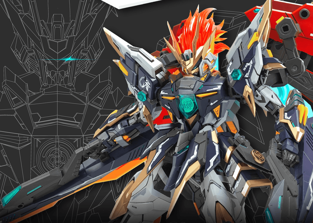 Emperor Series YR-03 Martial Emperor 1/100 Scale Model Kit – USA Gundam ...