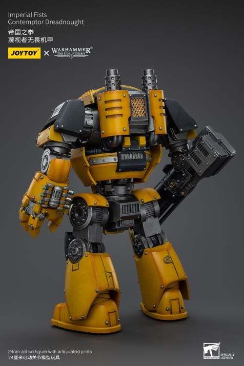 Warhammer 40K Imperial Fists Contemptor Dreadnought 1/18 Scale Figure – USA Gundam Store