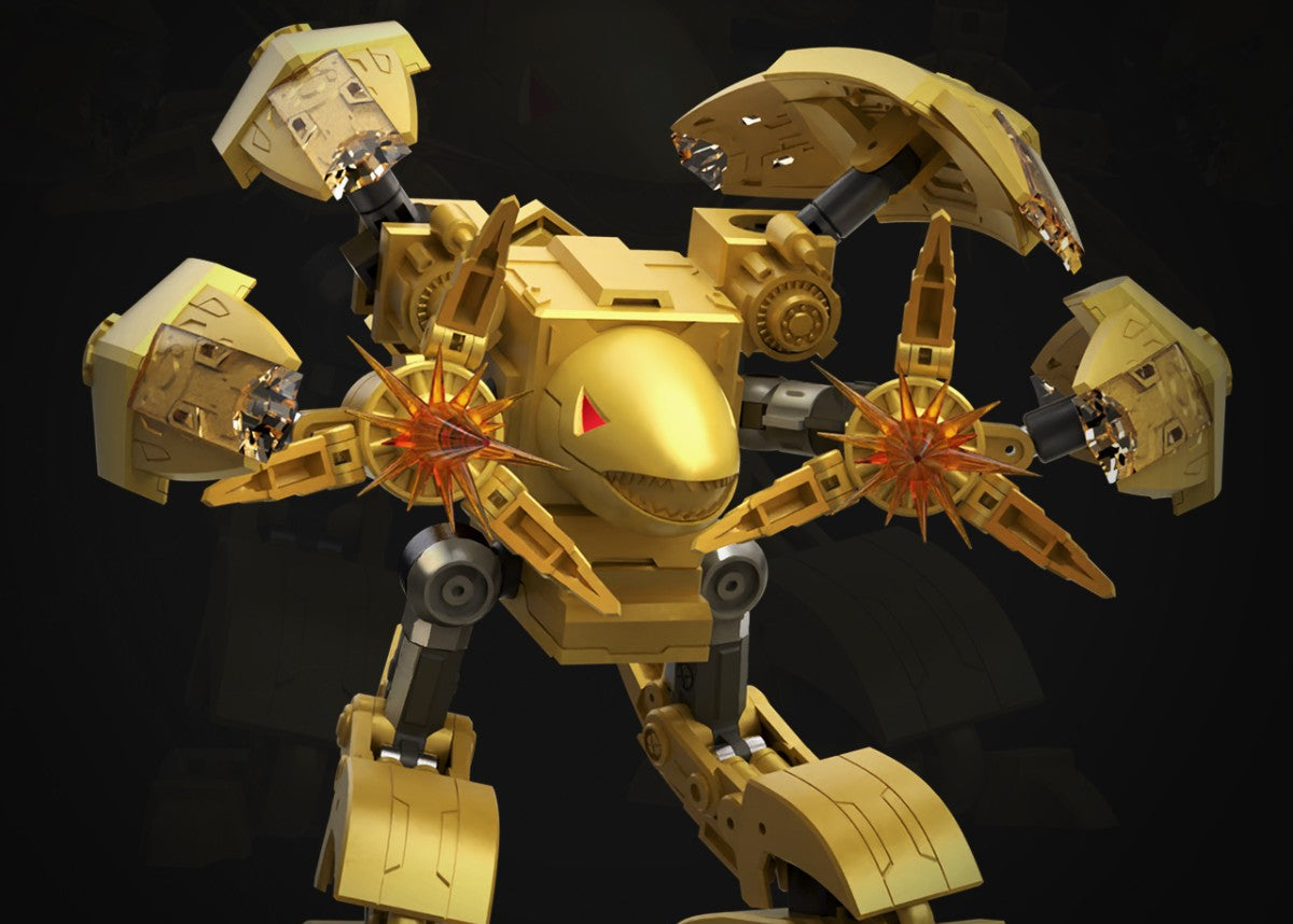 Model Universe Robo Warriors The Adventures of Luo Luo Golden Iron Bea ...