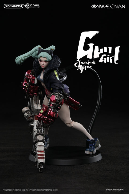 Romankey X Cowl 1/12 Gun Girl Jessica Aster Deluxe Version Action Figu – USA Gundam Store