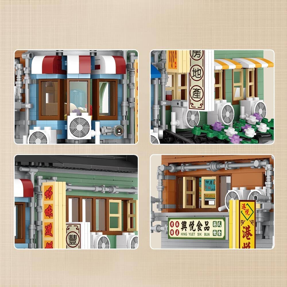 LOZ Ideas 1052 Corner Commercial Building – USA Gundam Store