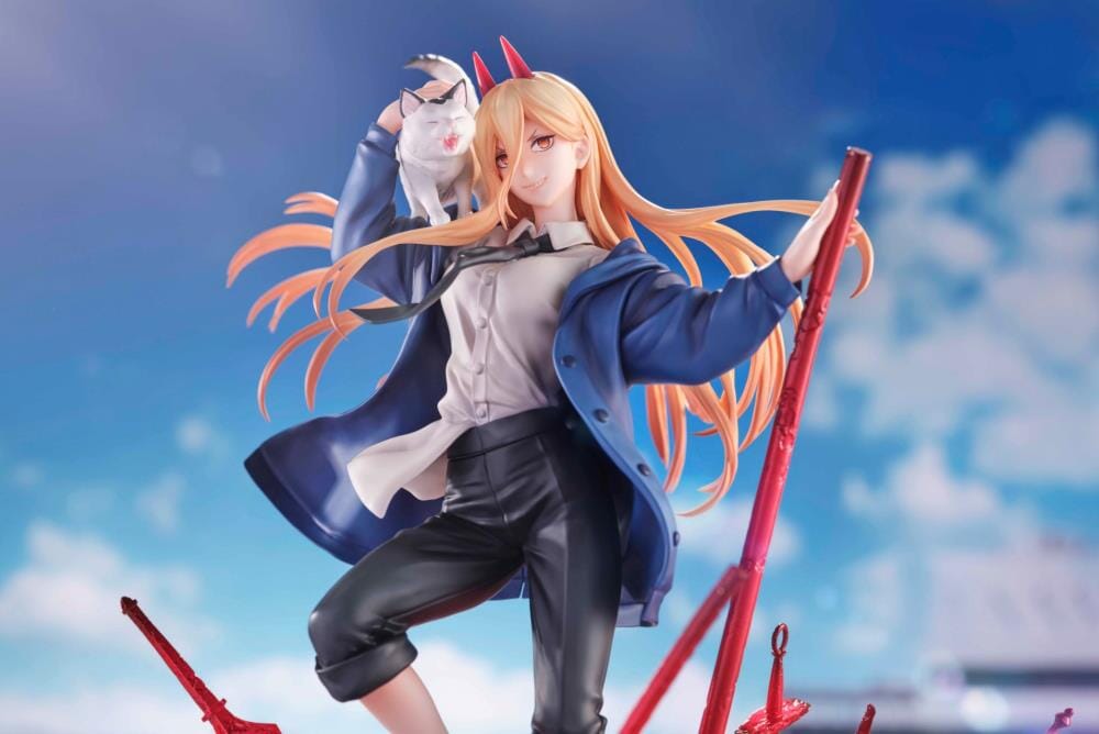 Chainsaw Man S-Fire Power & Meowy 1/7 Scale Figure– USA Gundam Store