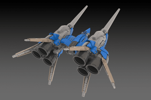 RayForce RVA-818 X-LAY (2P Color) 1/144 Scale Model Kit – USA Gundam Store