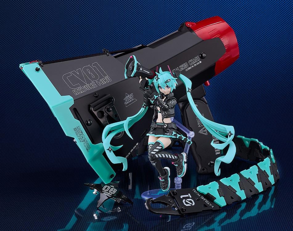 Vocaloid PLAMATEA Hatsune Miku (Chuocho Tactical Craft Ver.) Model Kit ...