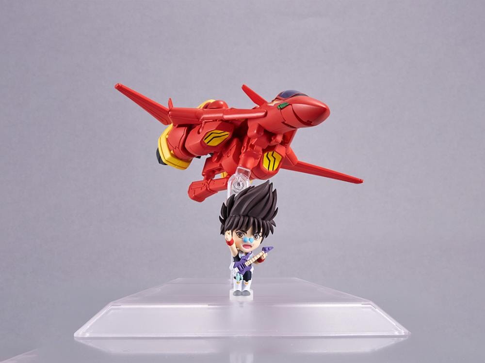 Macross 7 Tiny Session VF-19 Custom Fire Valkyrie & Nekki Basara Figur – USA Gundam Store
