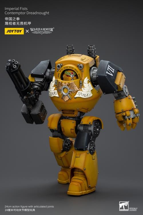 Warhammer 40K Imperial Fists Contemptor Dreadnought 1/18 Scale Figure – USA Gundam Store