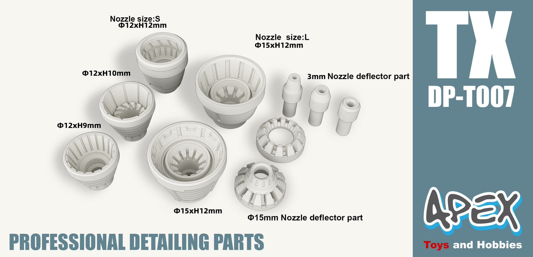 Apex Detailing Parts DP-T007 – USA Gundam Store
