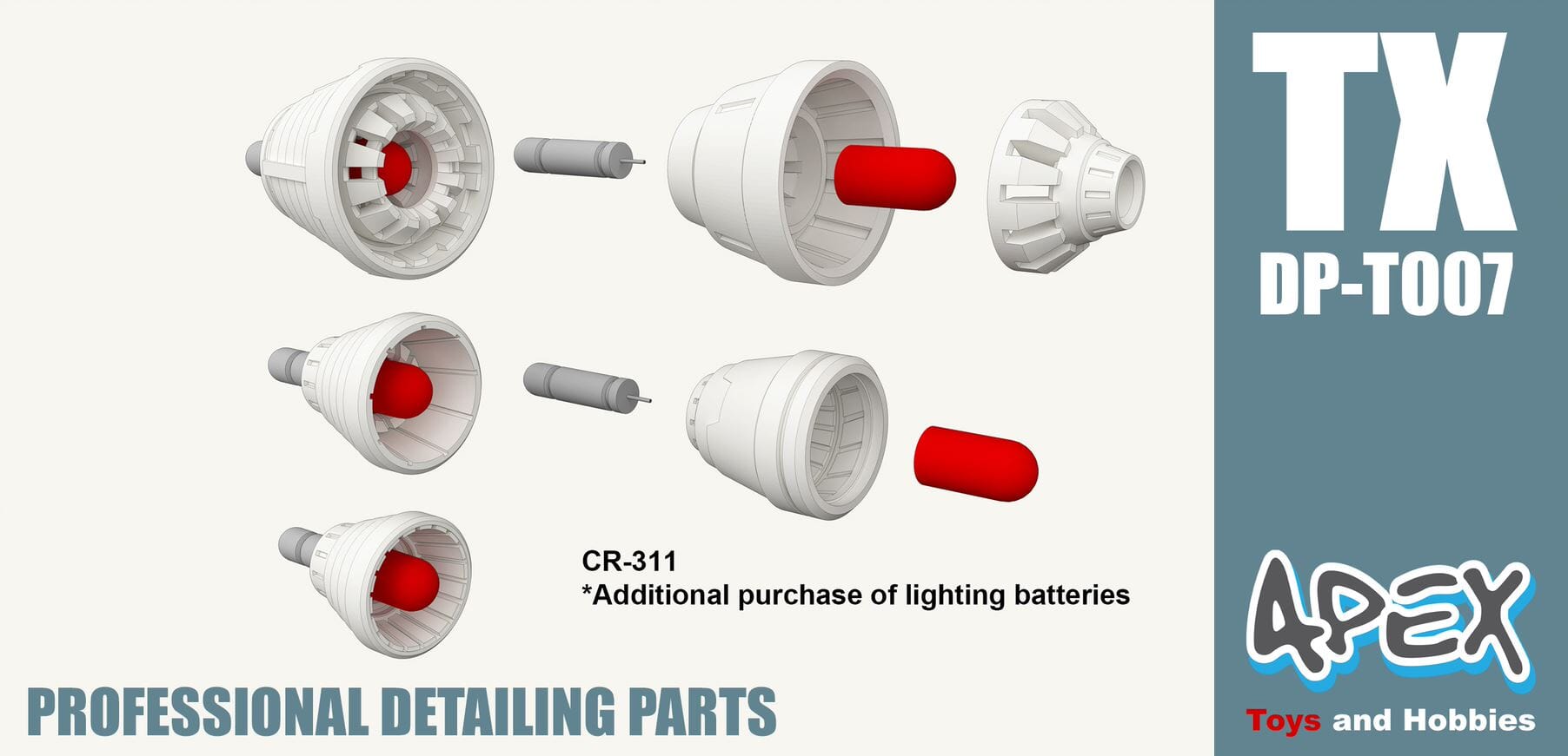Apex Detailing Parts DP-T007 – USA Gundam Store