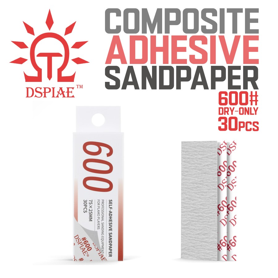 DSPIAE XSP Composite Adhesive Sandpaper – USA Gundam Store