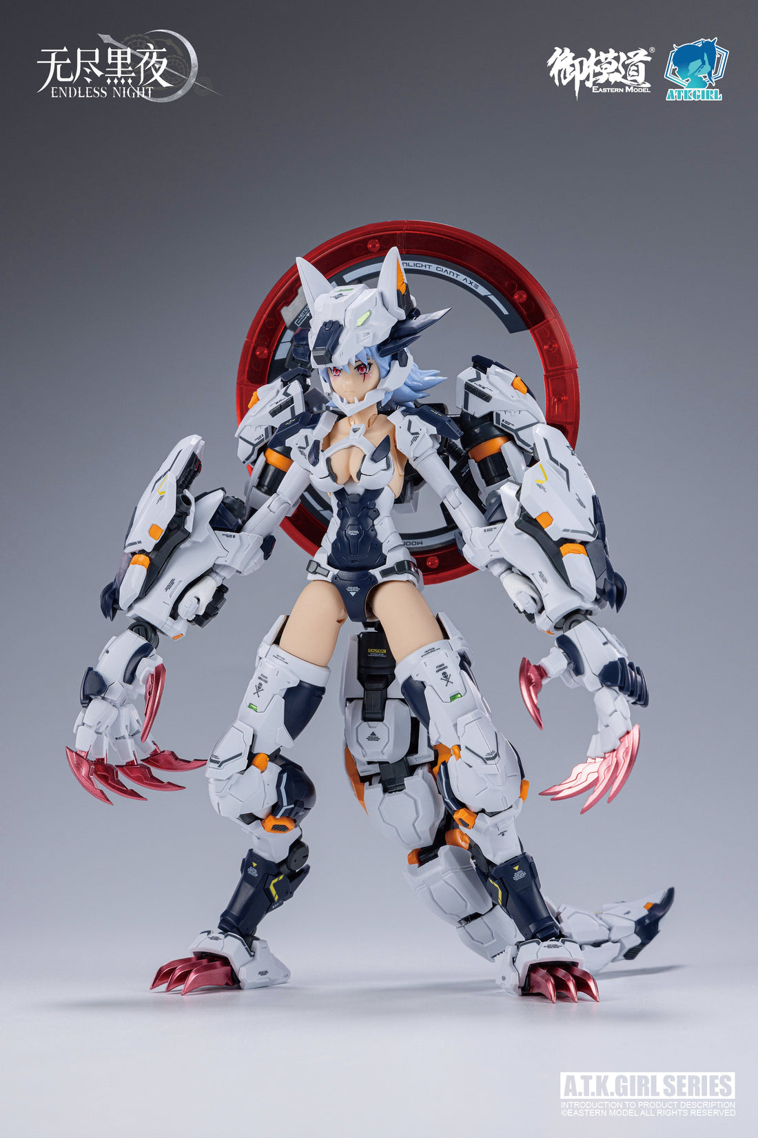 A.T.K. Girl Fenrir (Commander Type) 1/12 Scale Model Kit – USA Gundam Store