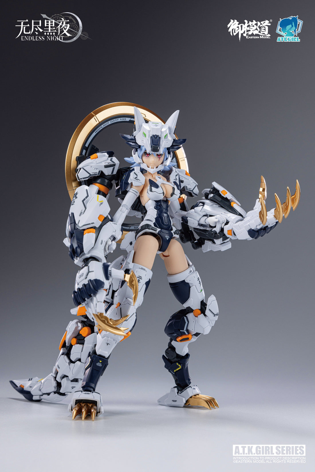 A.T.K. Girl Fenrir (Commander Type) 1/12 Scale Model Kit – USA Gundam Store