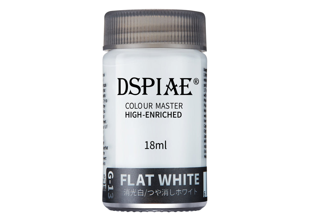 DSPIAE G-13 Lacquer Basic Color Flat White – USA Gundam Store