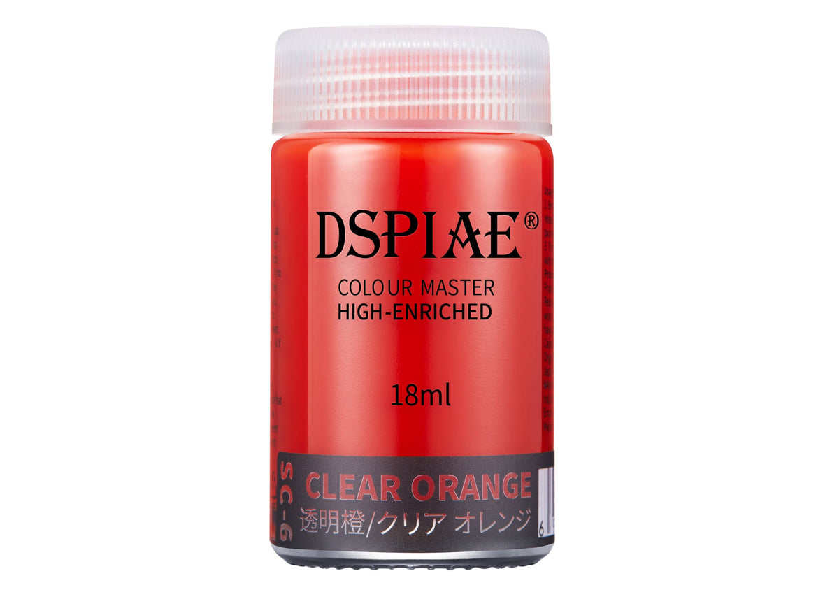 DSPIAE SC-6 Lacquer Transparent Color Clear Orange – USA Gundam Store
