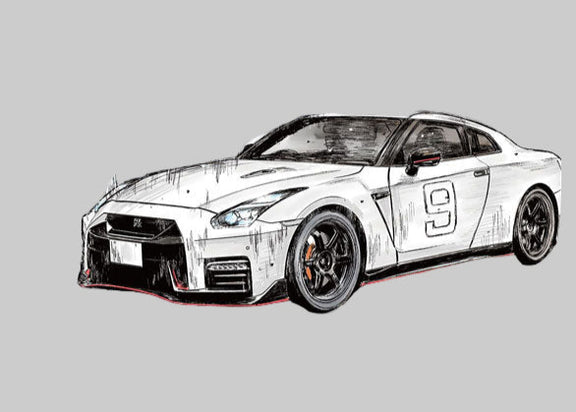 MF Ghost No. 2 Aiba Shun's R35 Nissan GT-R NISMO (Vol.1 Odawara Pikes ...