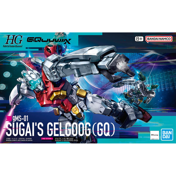 HGGQ 1/144 #3 Sugai's Gelgoog (GQ) Model Kit – USA Gundam Store
