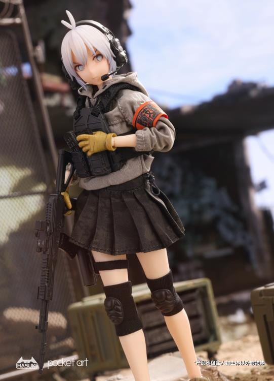 Pocket Art Series Sasha Habe (Rifleman) 1/12 Scale Figure – USA Gundam ...