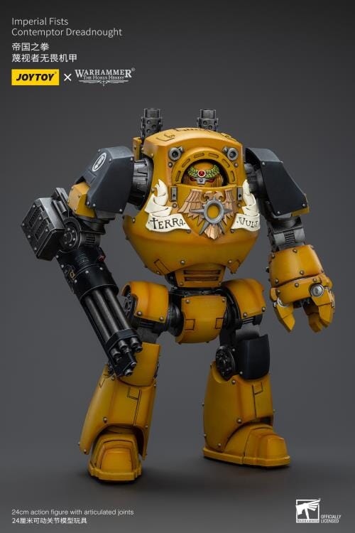 Warhammer 40K Imperial Fists Contemptor Dreadnought 1/18 Scale Figure – USA Gundam Store