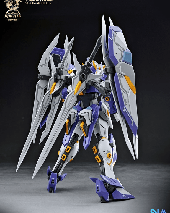 The Round Table Knights SC-004 Aegis Knight Achilles 1/144 Scale Model ...