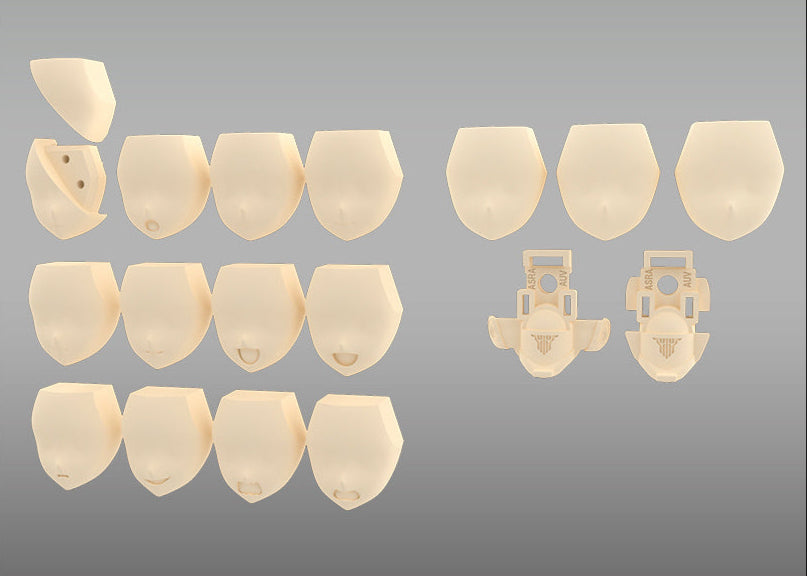 Megami Device M.S.G. 06 AUV Skin Color A Face Set – USA Gundam Store